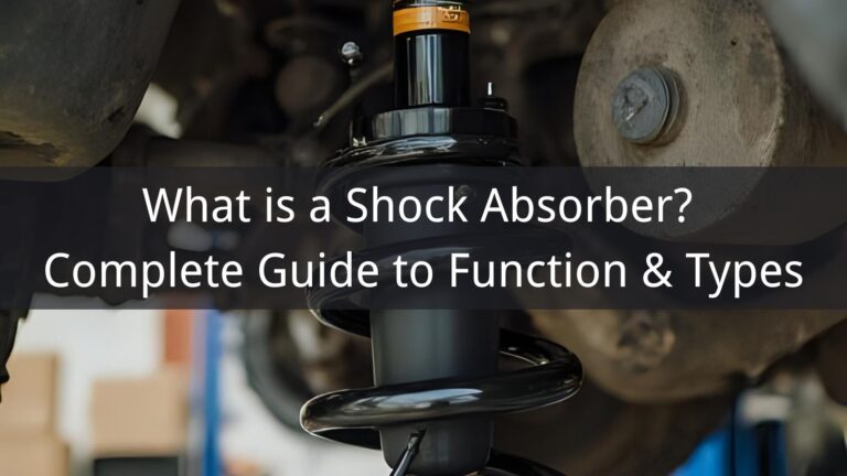 What is a Shock Absorber? Complete Guide to Function & Types - maxauto
